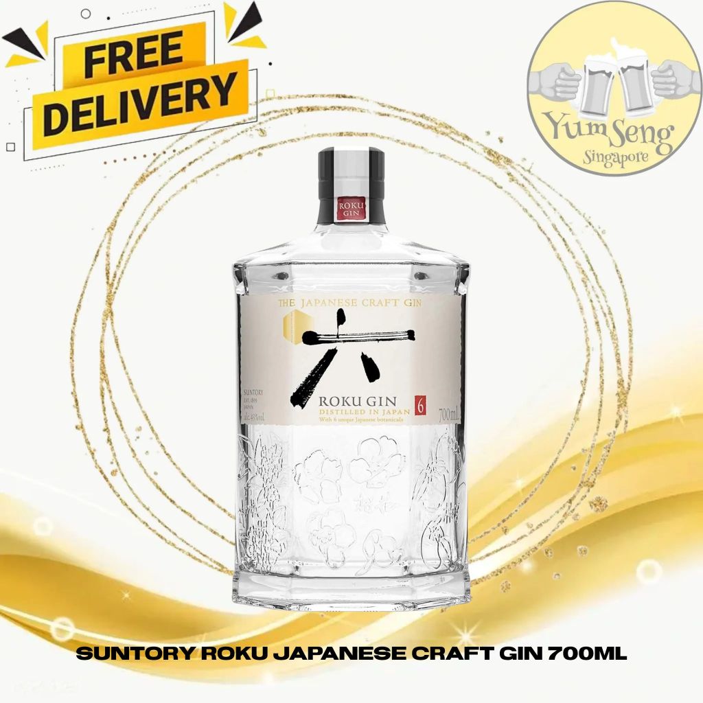 Suntory Roku Japanese Craft Gin 700ml | Shopee Singapore