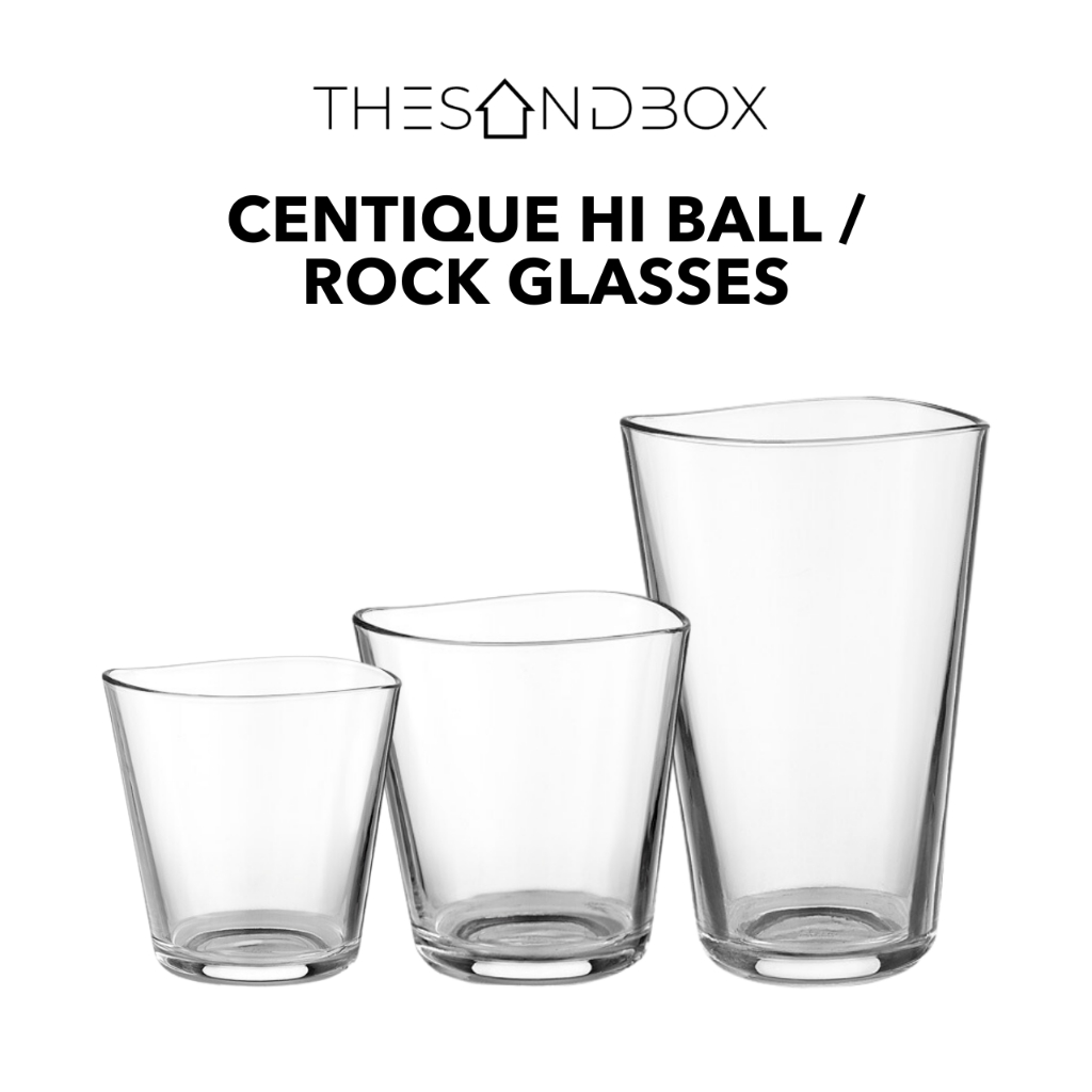 Ocean Centique Hi Ball / Rock Glasses Set of 6 [Highball & Whiskey ...