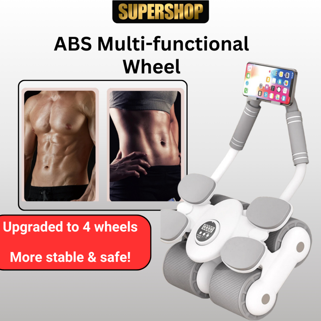 2024 NEW Upgraded 4 Wheel Roller Abs Multi-functional Wheel Automatic ...