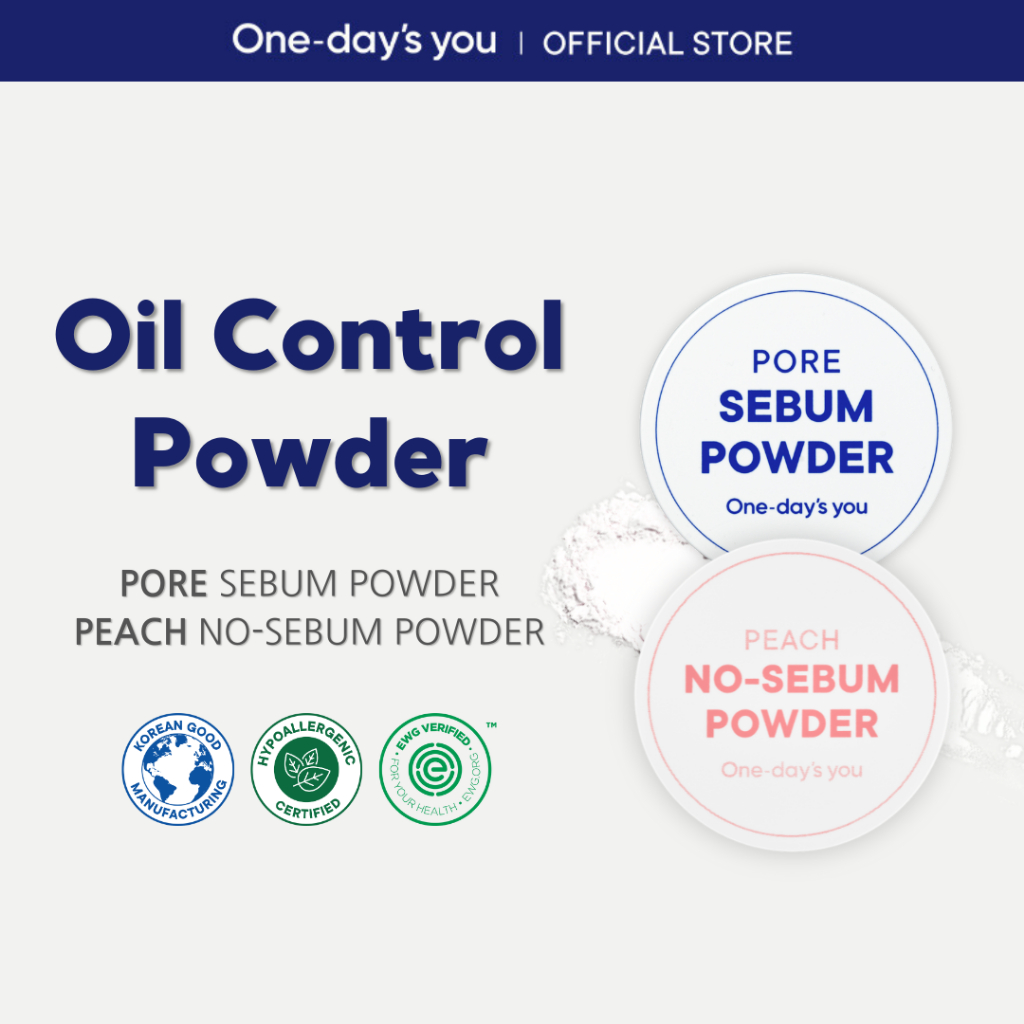 [ONE DAY'S YOU] Pore & Peach Sebum Control Korean Skincare Oil Control ...