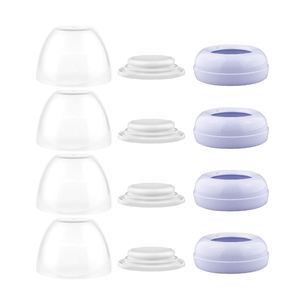 Maymom Collar Screw Ring, Dome Cap & Sealing disc Set for Avent Natural ...