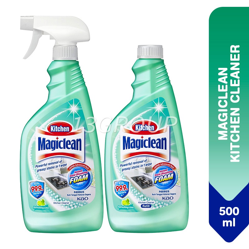 Magiclean Kitchen Cleaner Lime, 500ml | Shopee Singapore