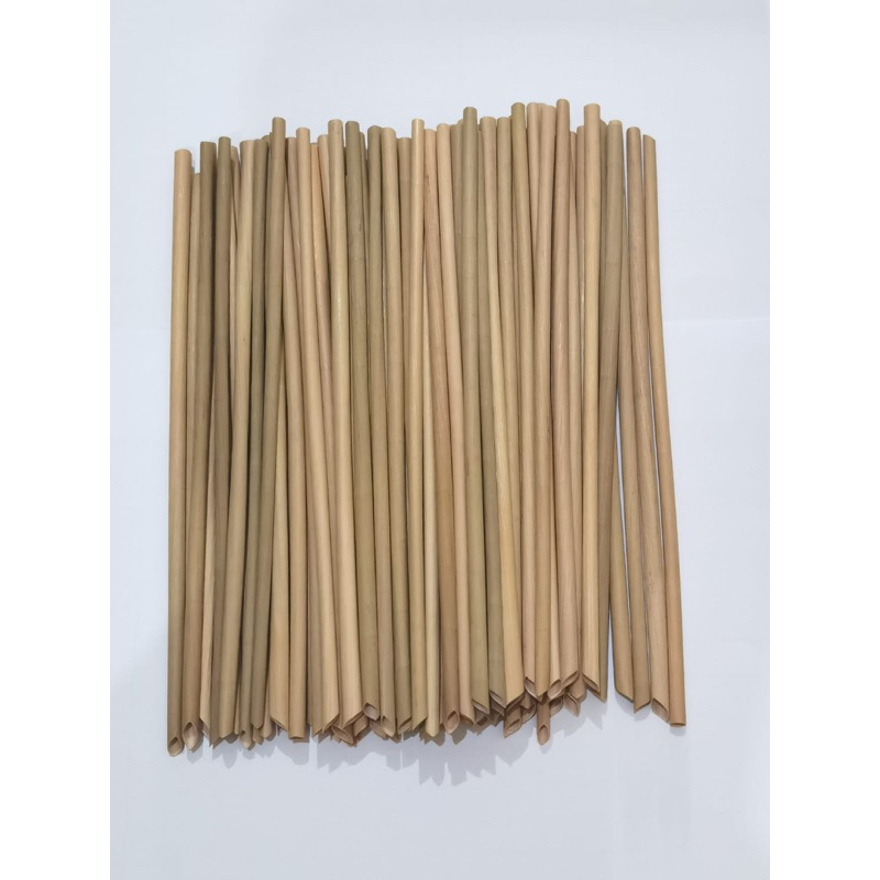 SG STOCK!!biodegradable STRAW 20Cm, single packaging straw/ GRASS STRAW ...