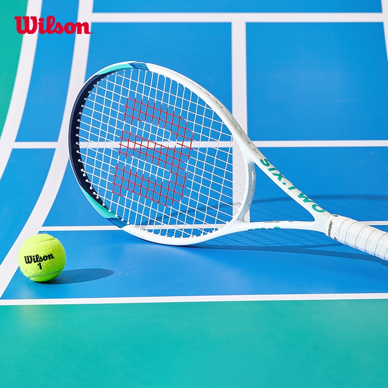 WILSON Six Two Tennis Recreational Racket (Strung) - WR125110U | Shopee ...