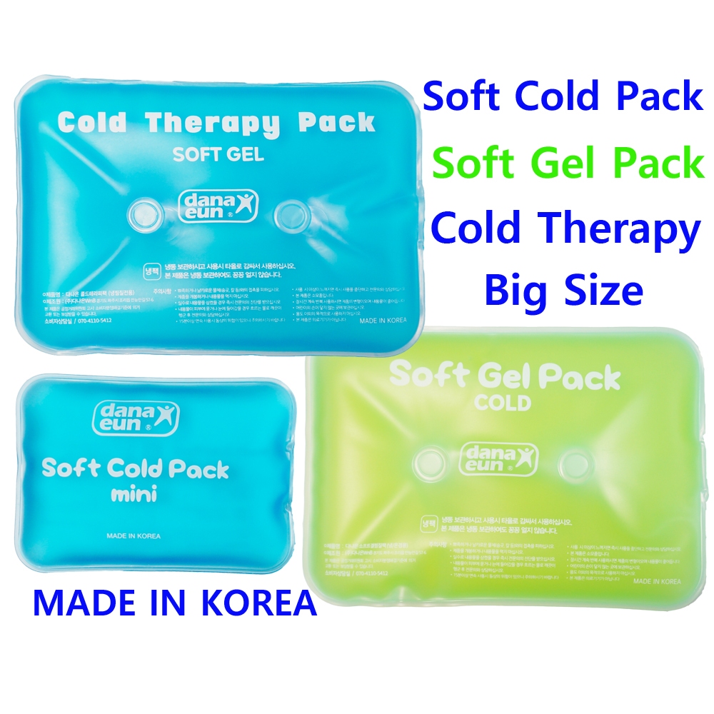 KOREA Soft Gel Mini & Big Cold Pack / Gel Cold Pack /Eye Face Cold Pad ...