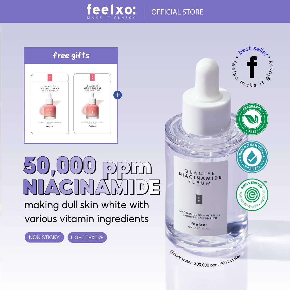 feelxo Glacier Niacinamide 5% Serum (30ml) | Shopee Singapore