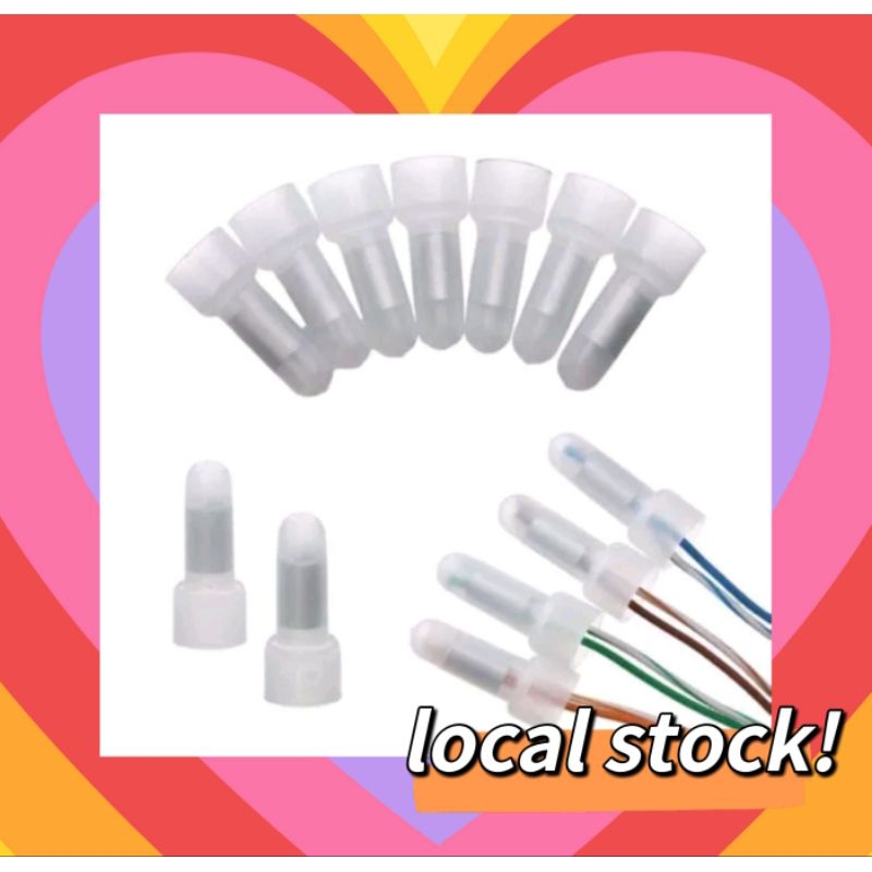 {fast delivery} Insulated Crimp Terminal, Closed End Connector | Shopee ...