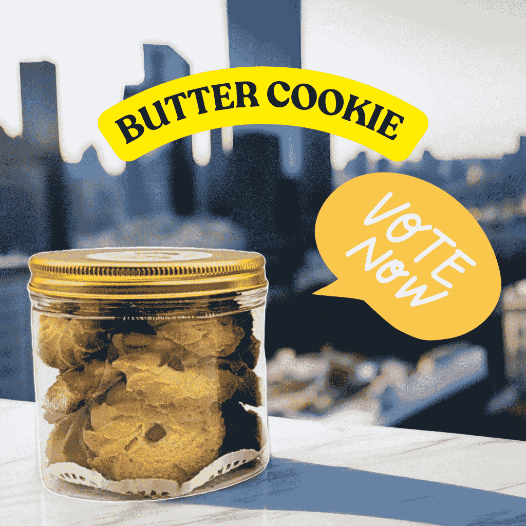 Butter cookie ( 140g ) ( SMALL TUB ) | Shopee Singapore