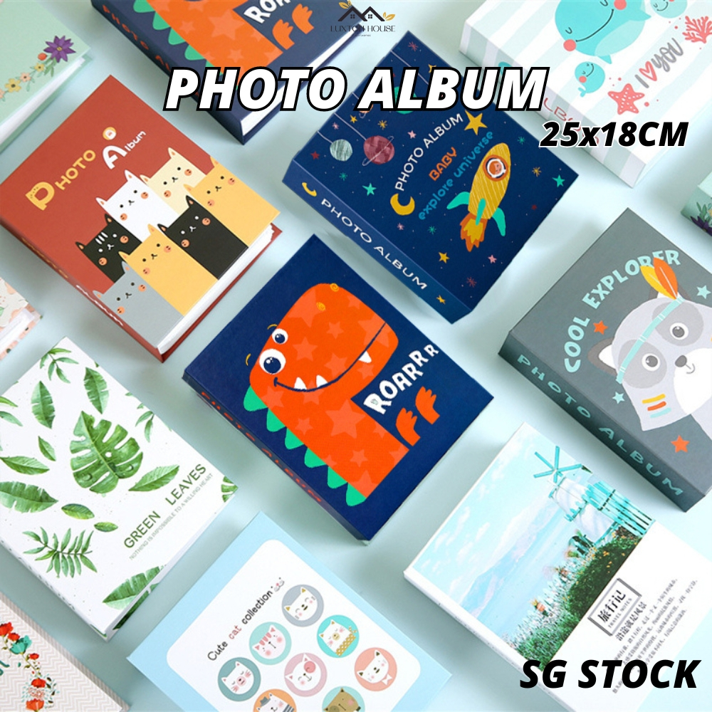 {SG} 200PCS Photo Album 4R Photo Album Baby Album Baby Photo Album ...