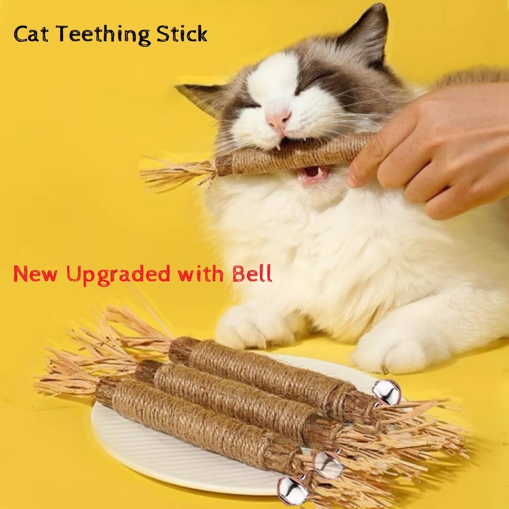 Wood Teaser Celestial Cat Toy, Cat Teething Stick For Cat Molar, Chew ...