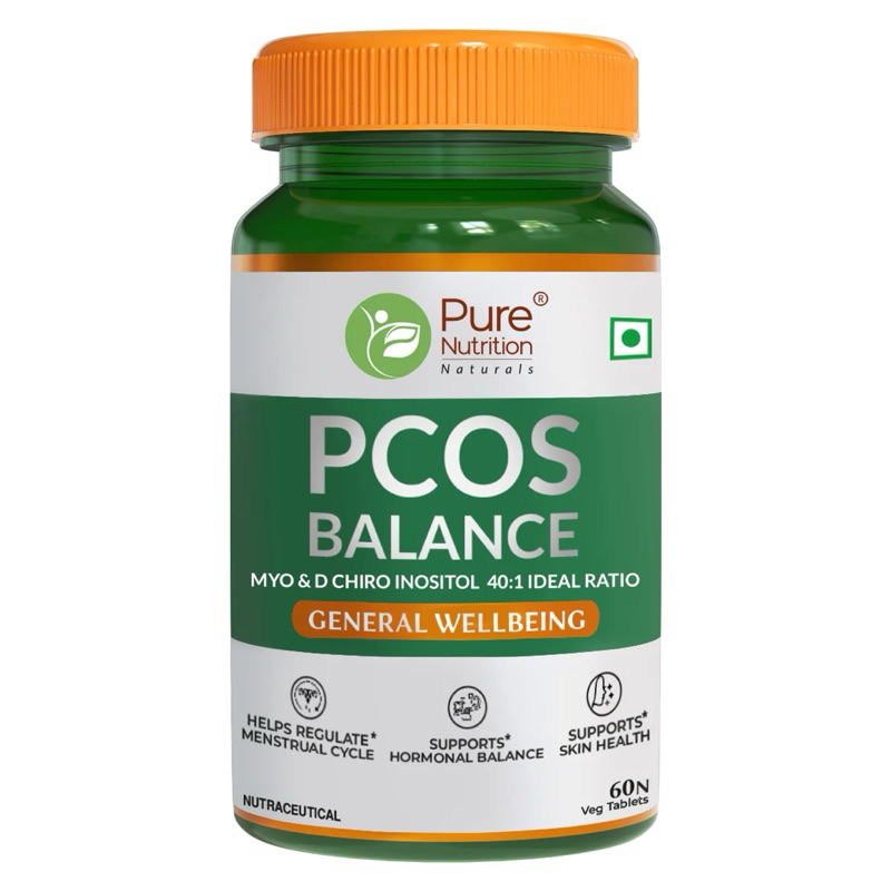 PCOS Balance supplement for women with 40:1 Myo-Inositol and D-Chiro ...