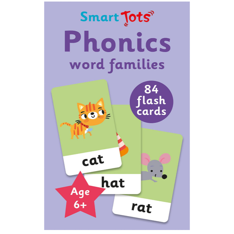 Phonics - word families (Smart Tots Flash Cards) | Shopee Singapore