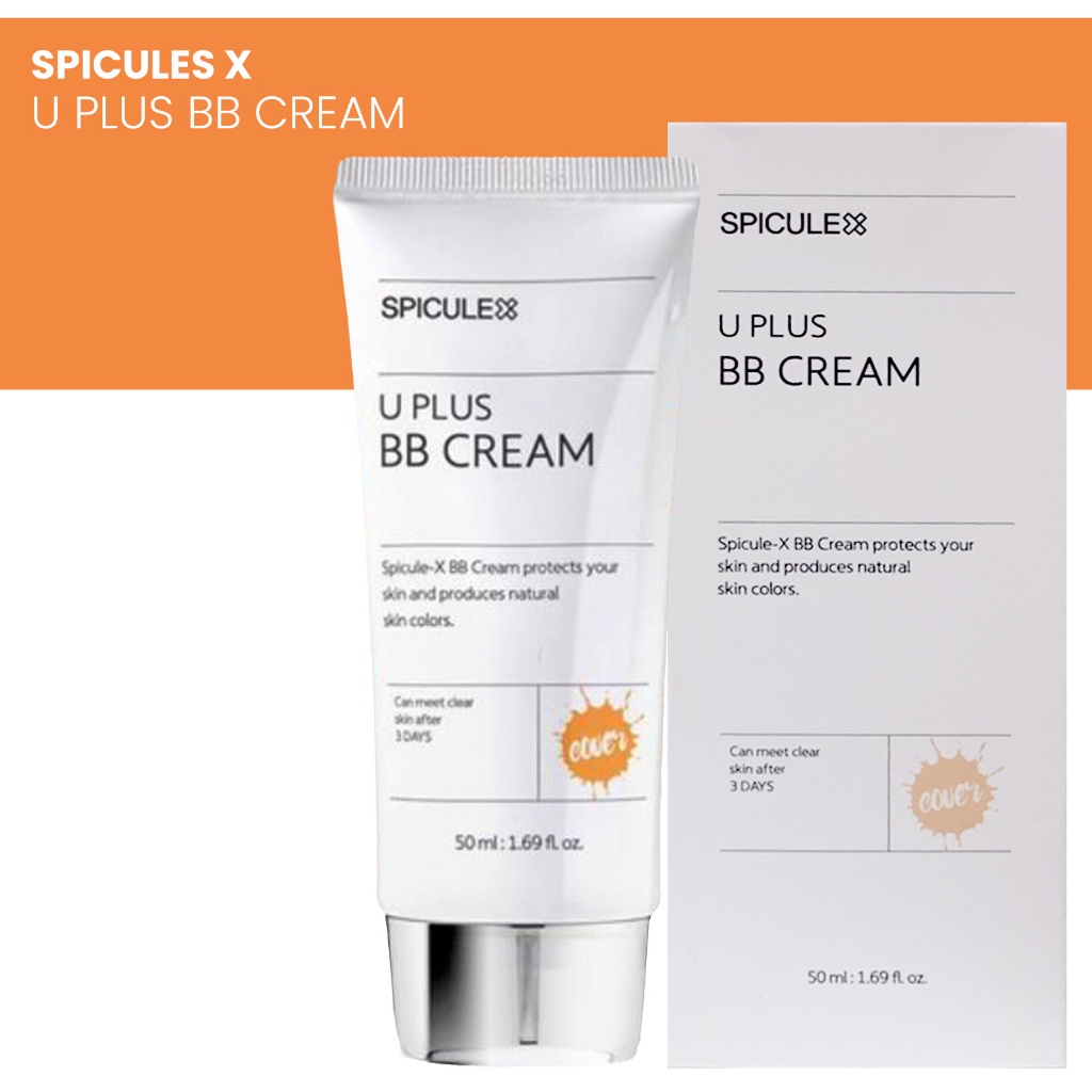 SPICULES X U PLUS BB CREAM, 50ml | Shopee Singapore