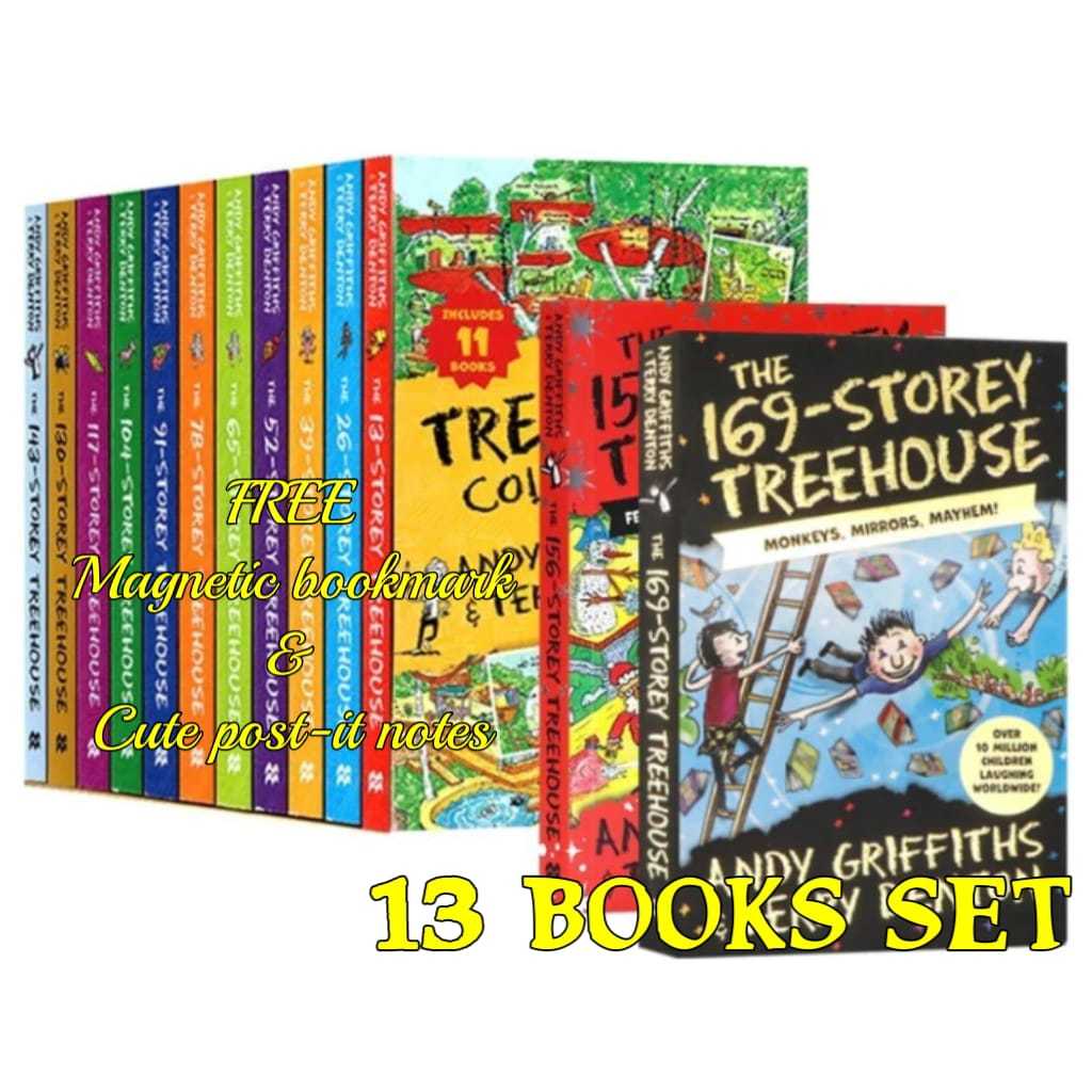 【SG READY STOCK】The Treehouse Collection+169 Storey Treehouse (13 books ...