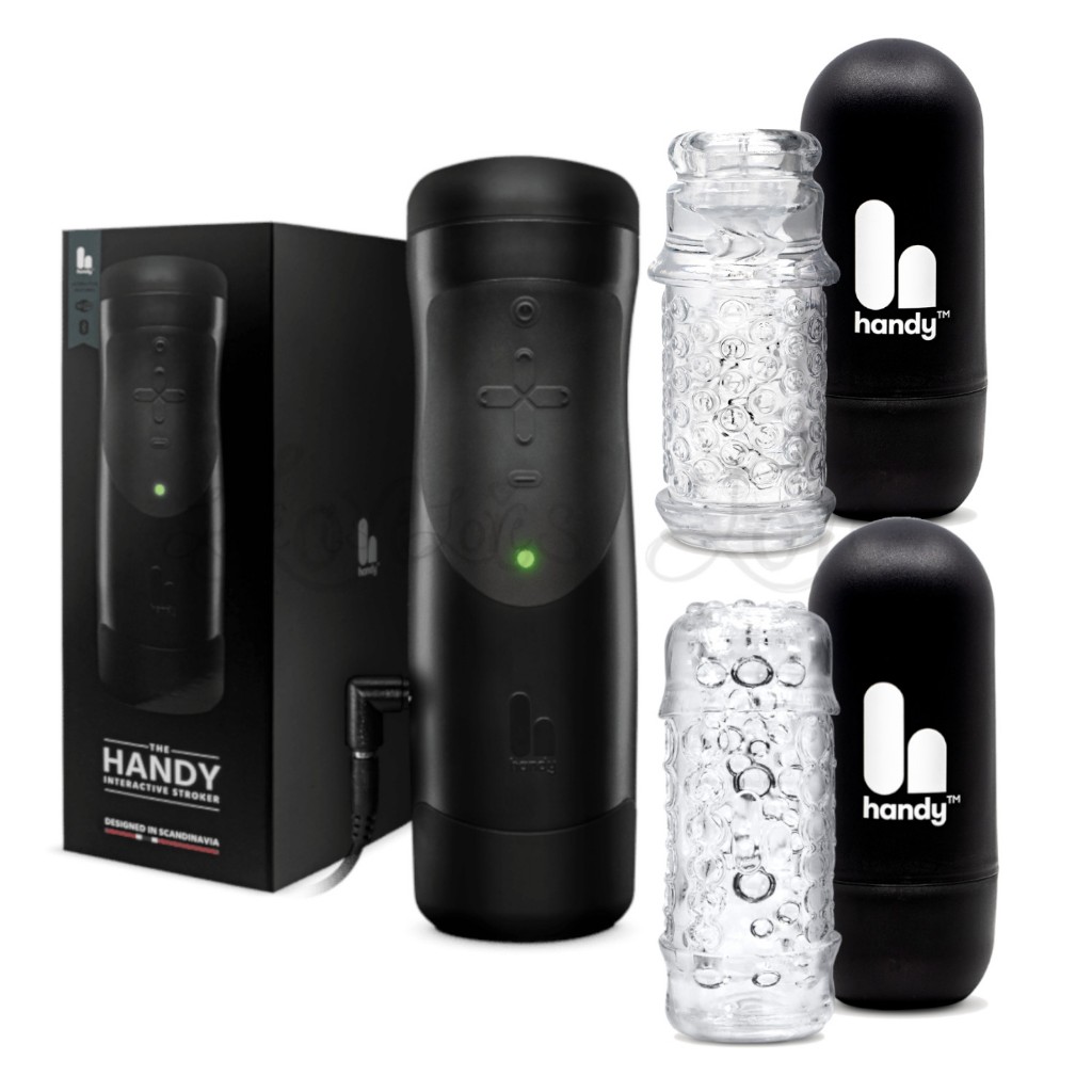 The Handy App-Controlled Interactive Bluetooth Stroker Or Sleeve (New ...