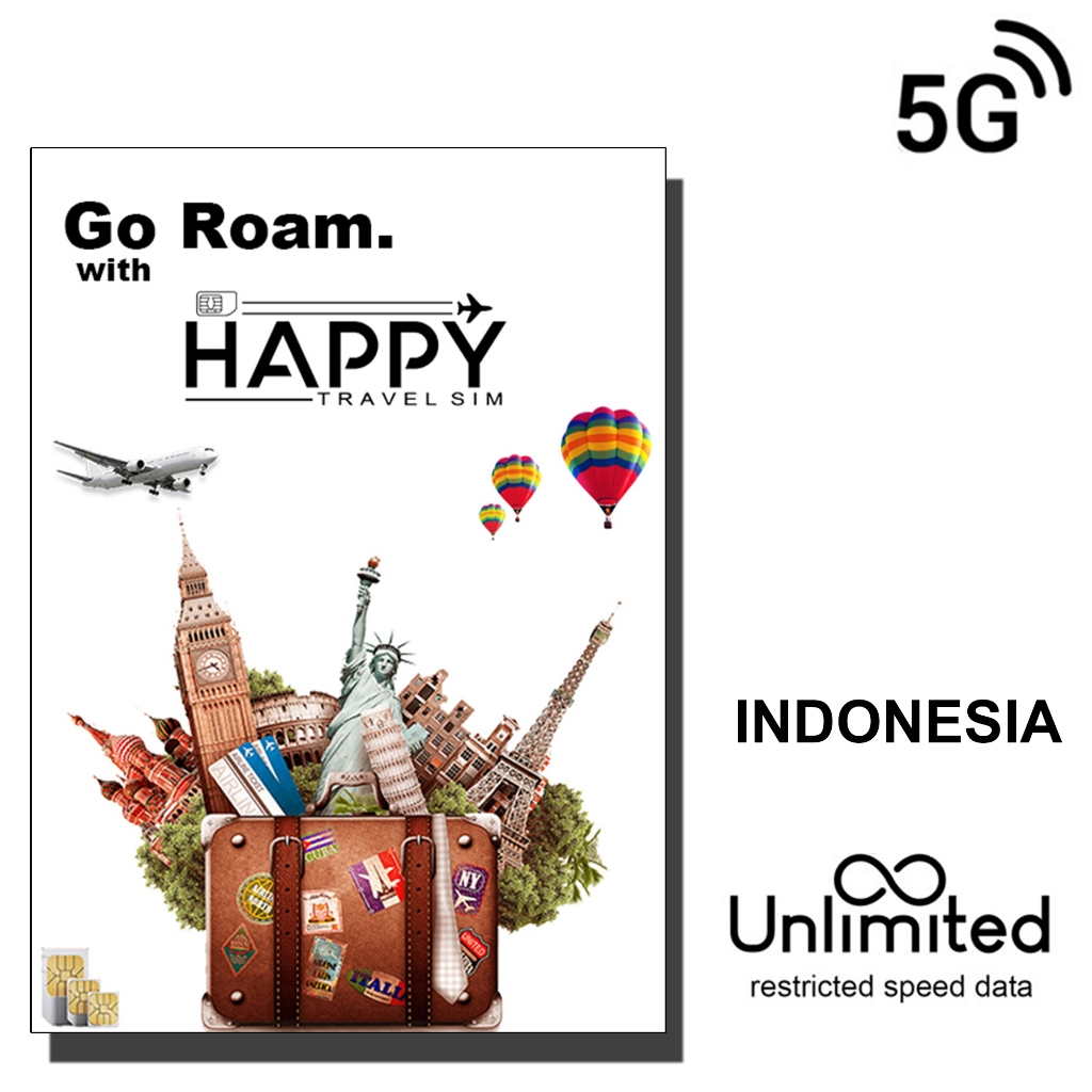 Indonesia Travel Sim Card, Indonesia SIM Card | Shopee Singapore