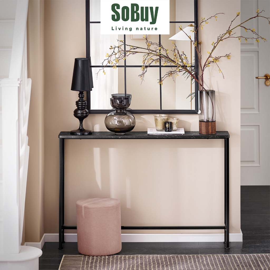 (SG STOCK) SoBuy FSB19-E/SCH Console Table Hall Table Side Table End ...