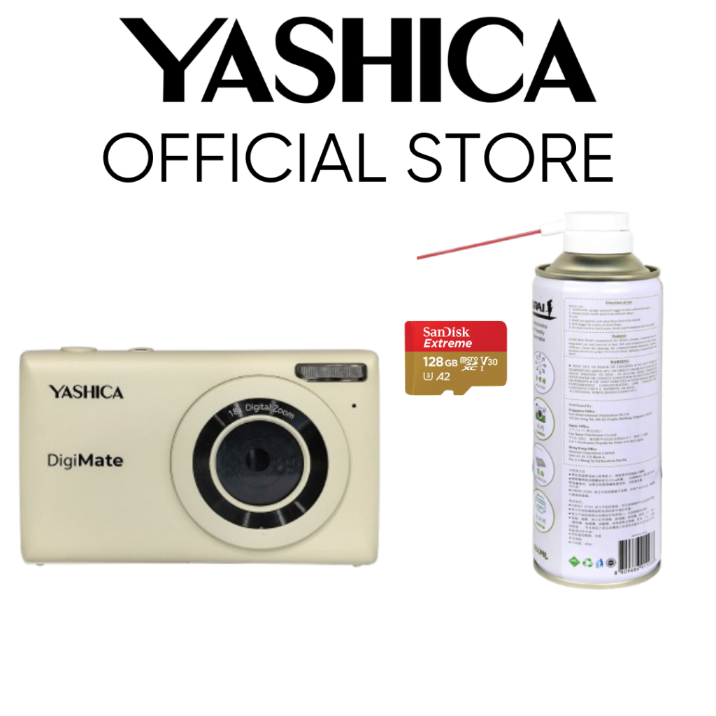 YASHICA DigiMate 64mp Compact Digital Camera | Shopee Singapore