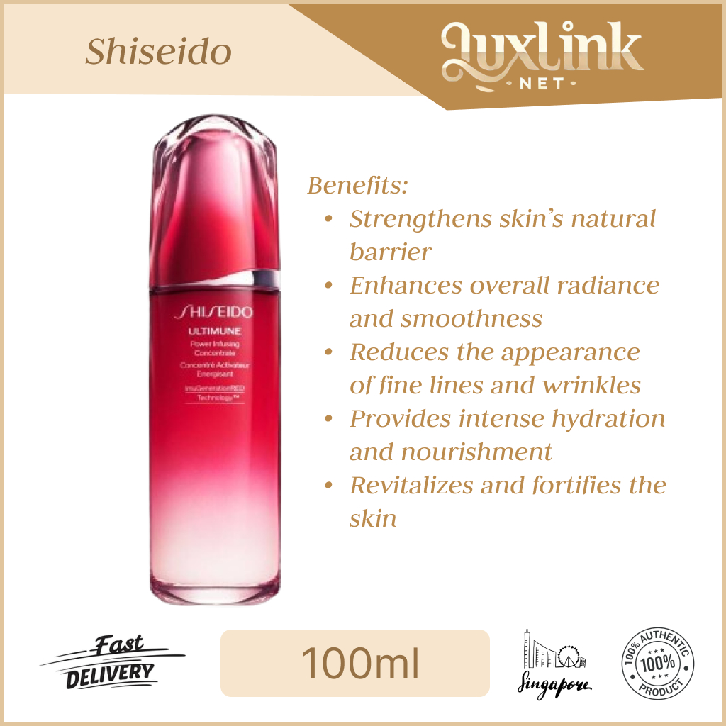 Shiseido Ultimune Power Infusing Concentrate 100ml | Shopee Singapore
