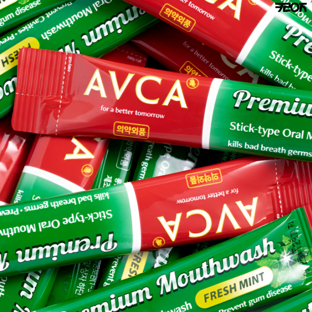 [AVCA] Fresh Mint Stick Type Mouthwash gargle travel (50pcs) | Shopee ...