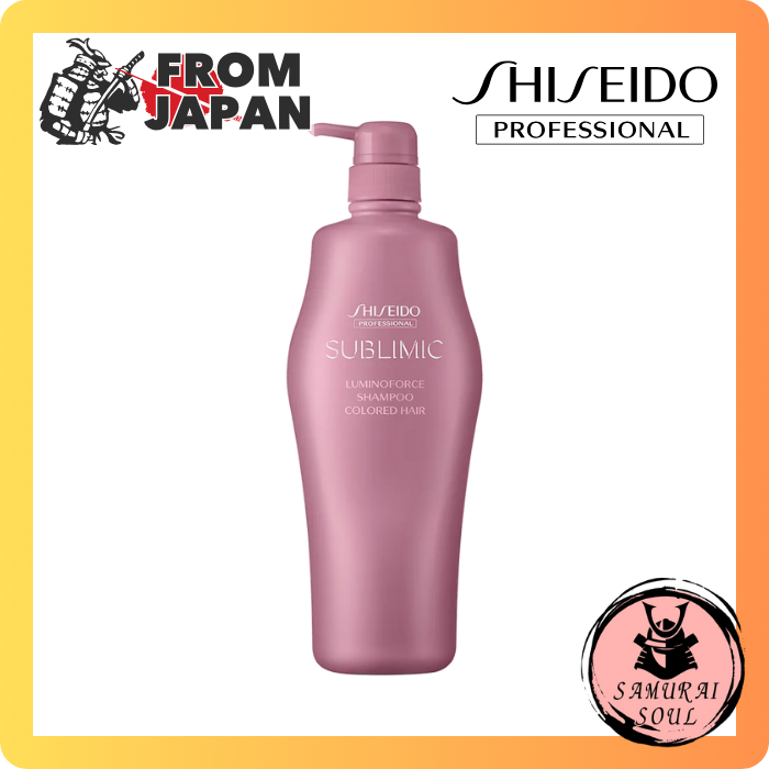 Shiseido Professional Sublimic Luminoforce Shampoo – 1000ml | Color ...