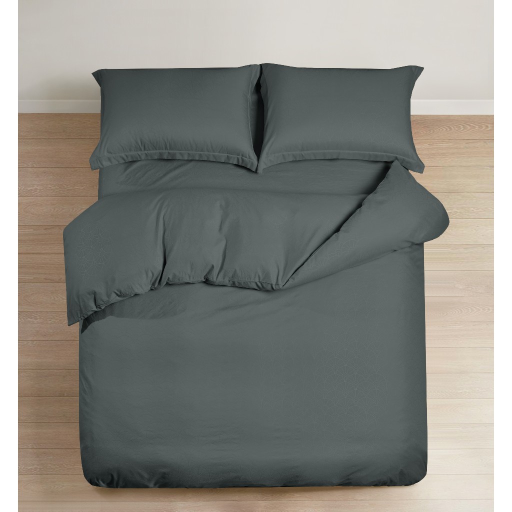 Domus Emboss Fitted Sheet Set (300) | Shopee Singapore
