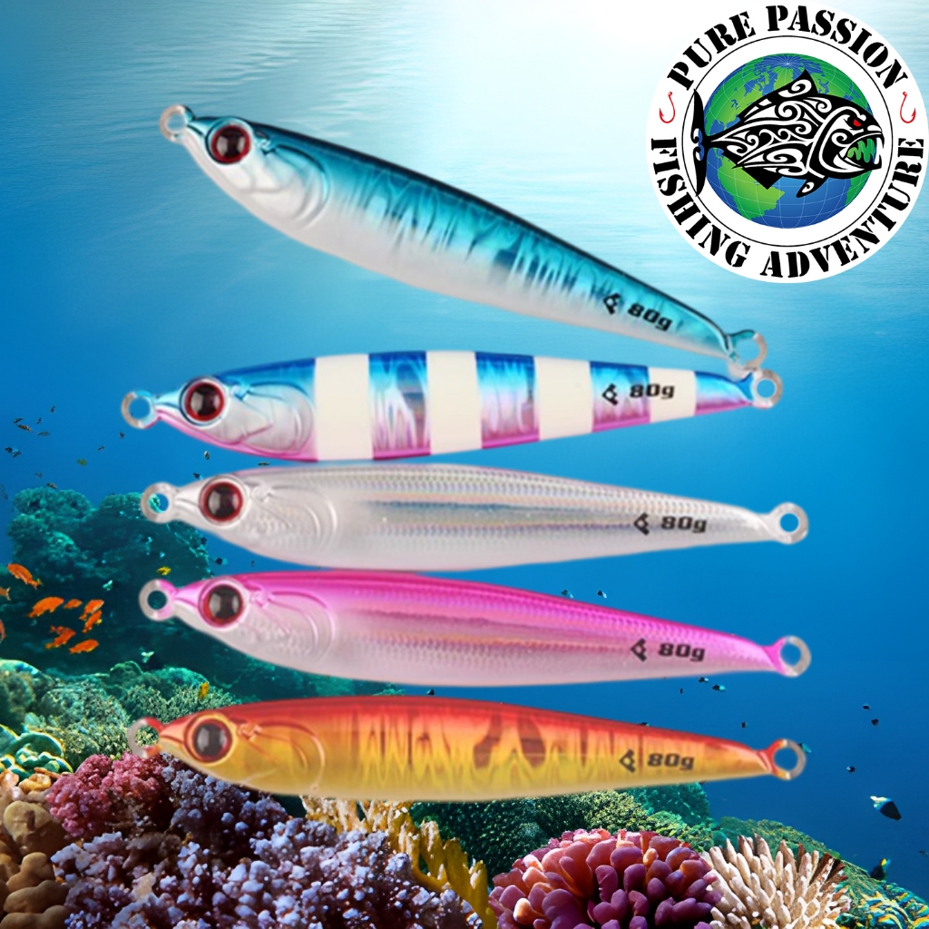 Tungsten Jig TG Man 80g 100g 120g Coral Reef Jig Coral Trout Grouper ...