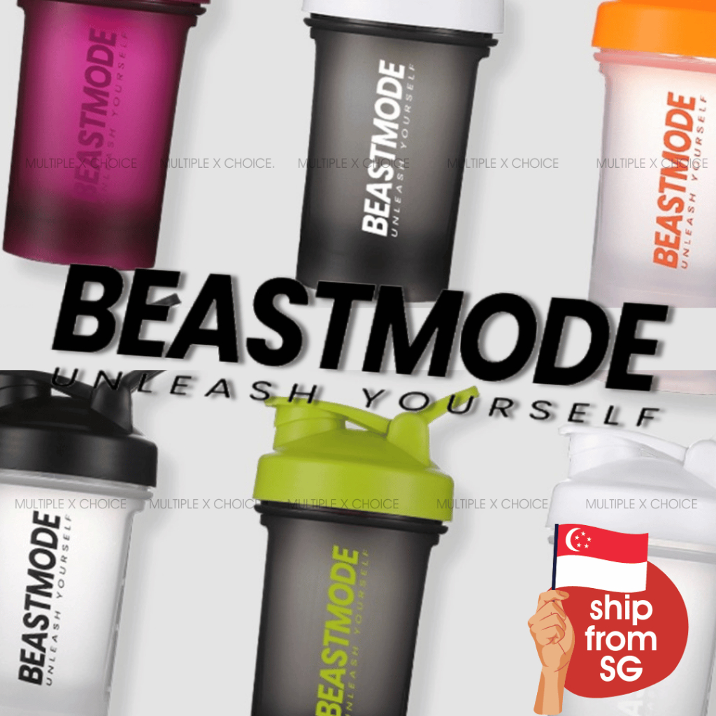 BEASTMODE Protein Shake Water Bottles (400ML & 600ML) | Shopee Singapore