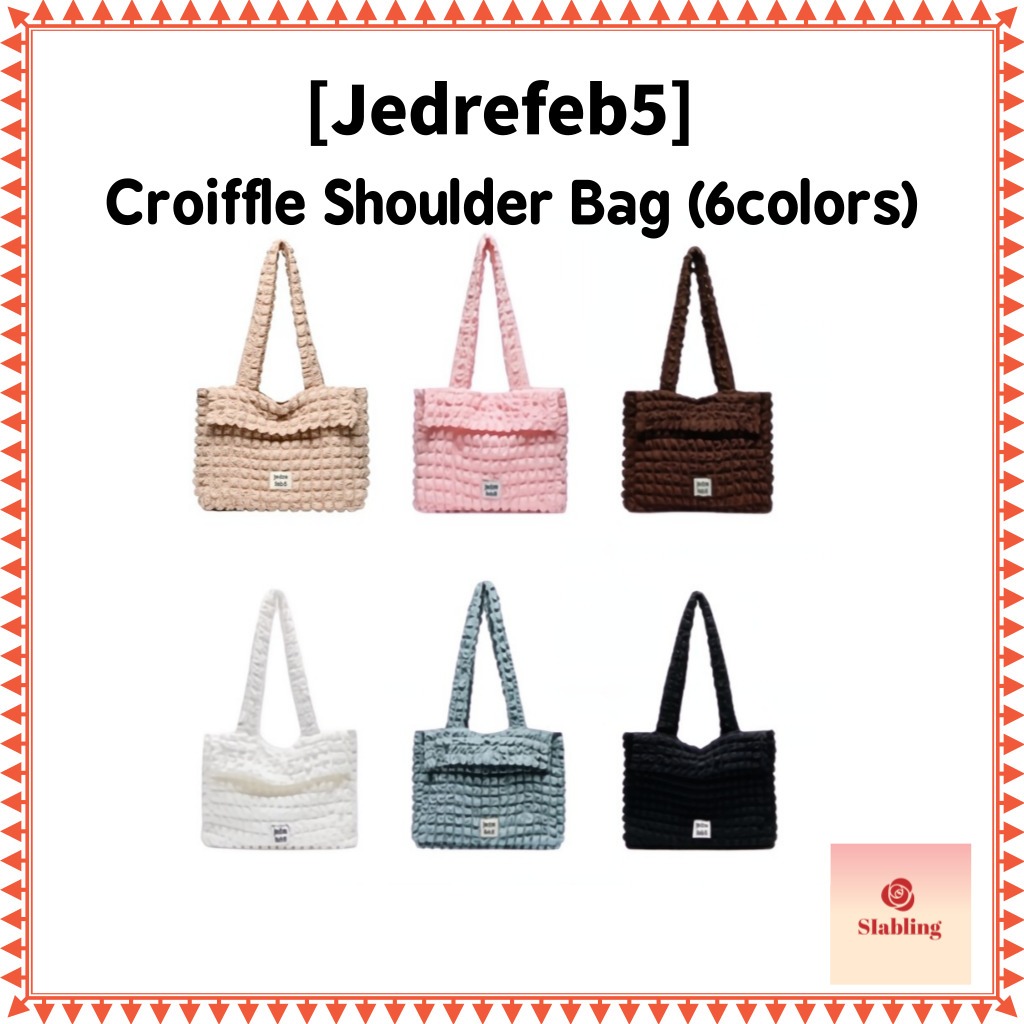 KOREAN HAN SO HEE BAG [Jedrefeb5] Croiffle Shoulder Bag(6colors ...