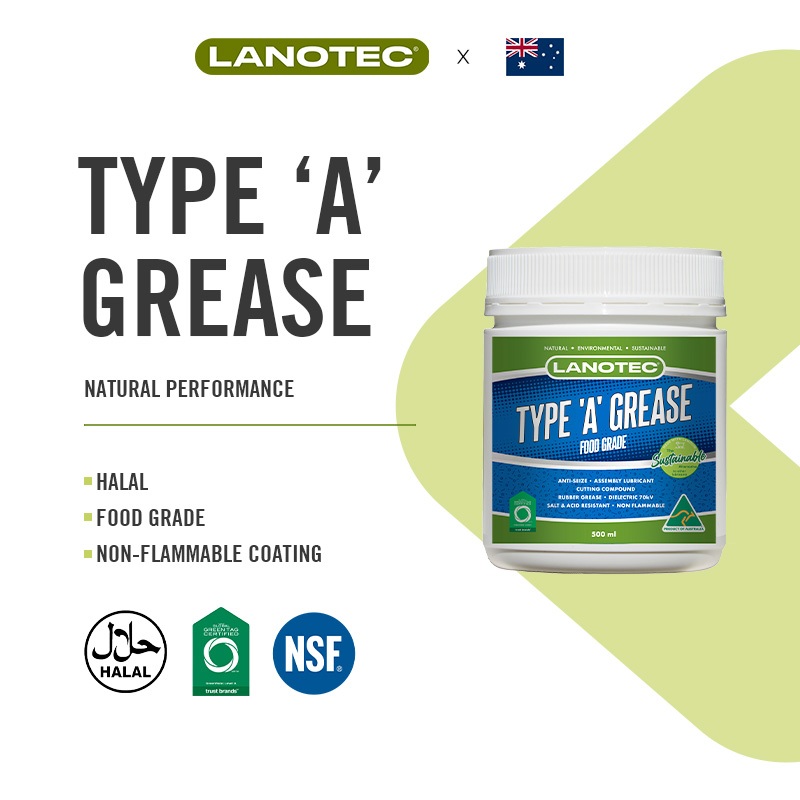 Lanotec Type A Grease 500ml Tub - Anti-Seize & Corrosion Inhibitor ...