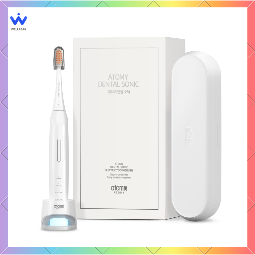Atomy Dental Sonic Electric ToothBrush (1 Set) | Shopee Singapore