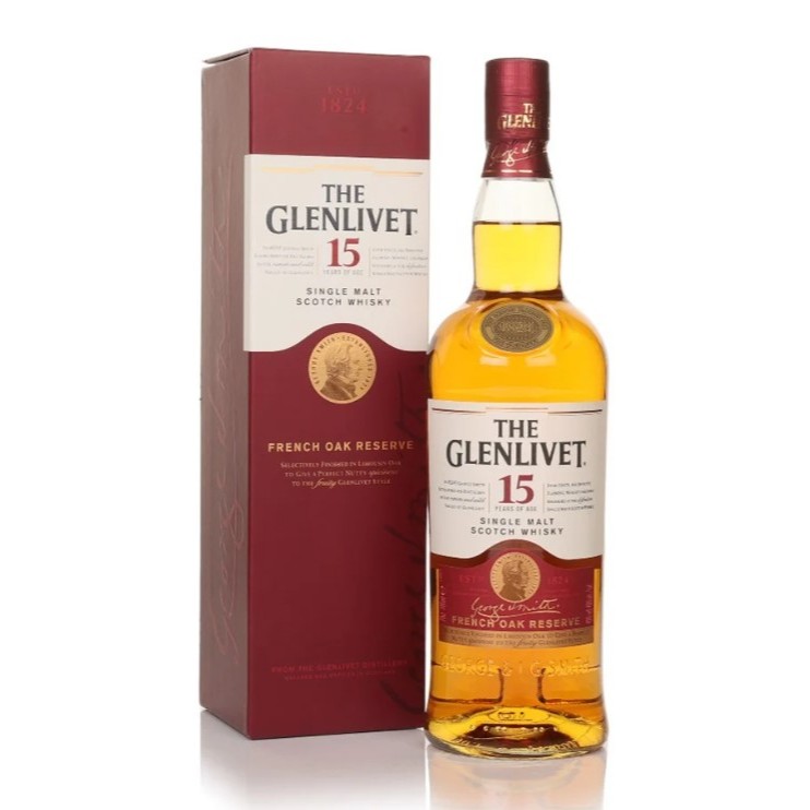 Glenlivet 15 Years 1L (with box) | Shopee Singapore