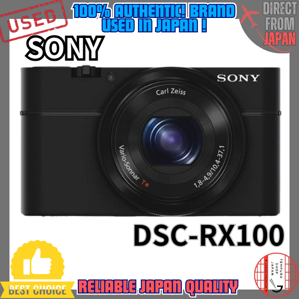 【Used in Japan】SONY Digital Camera DSC-RX100 1.0-type sensor with F1.8 ...