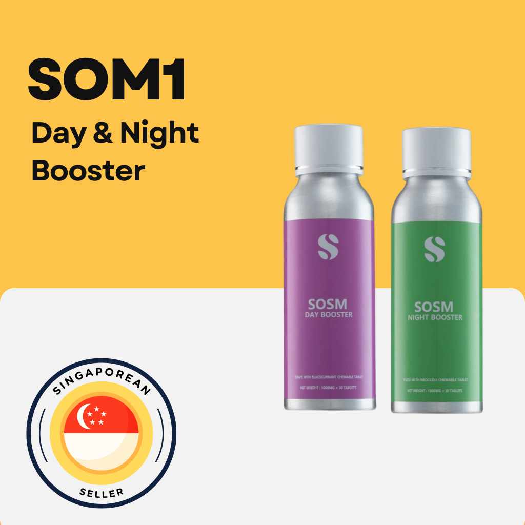 SOM1 SOSM | 💜 Day & Night Booster 💚 Fat burn Boost metabolism Reduce ...