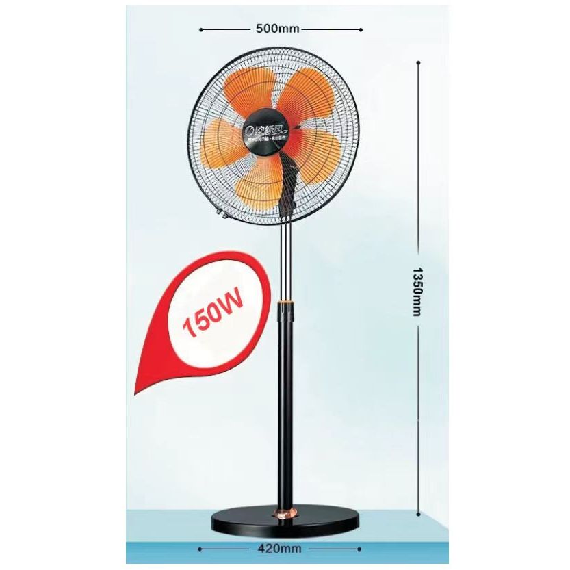 Stand Fan 20 inch 5 Speed with Remote Control 6 mths warranty Three ...