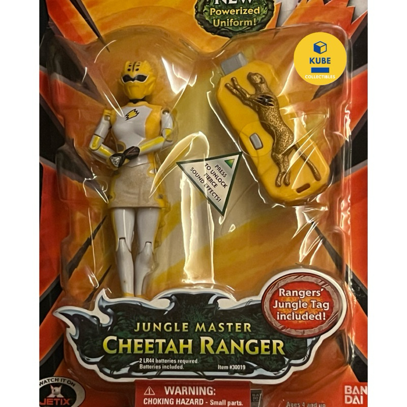 Power Rangers Jungle Fury Master CHEETAH Yellow Ranger Figure MOC ...