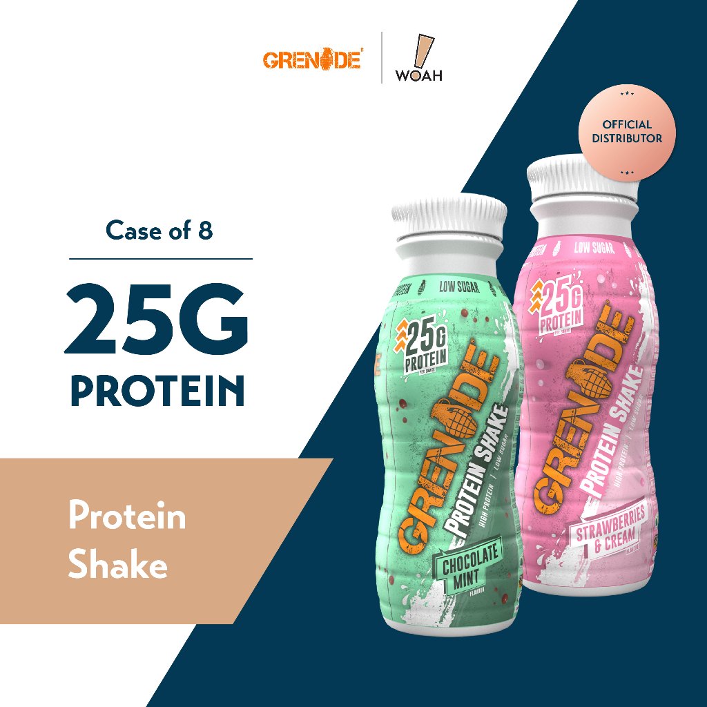 Grenade Protein Shakes (Case of 8) | Shopee Singapore