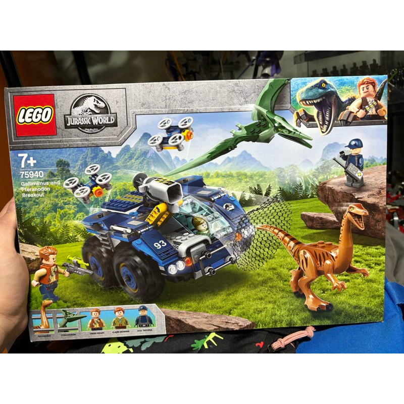 lego jurassic world 75940 Gallimimus and pteranodon breakout | Shopee ...