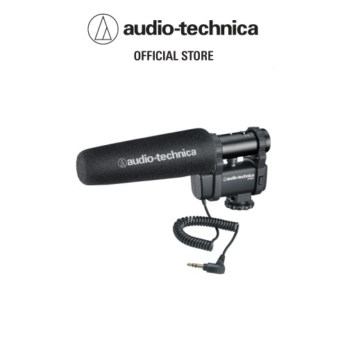 Audio-Technica AT8024 Stereo/Mono Camera-Mount Microphone | Shopee ...