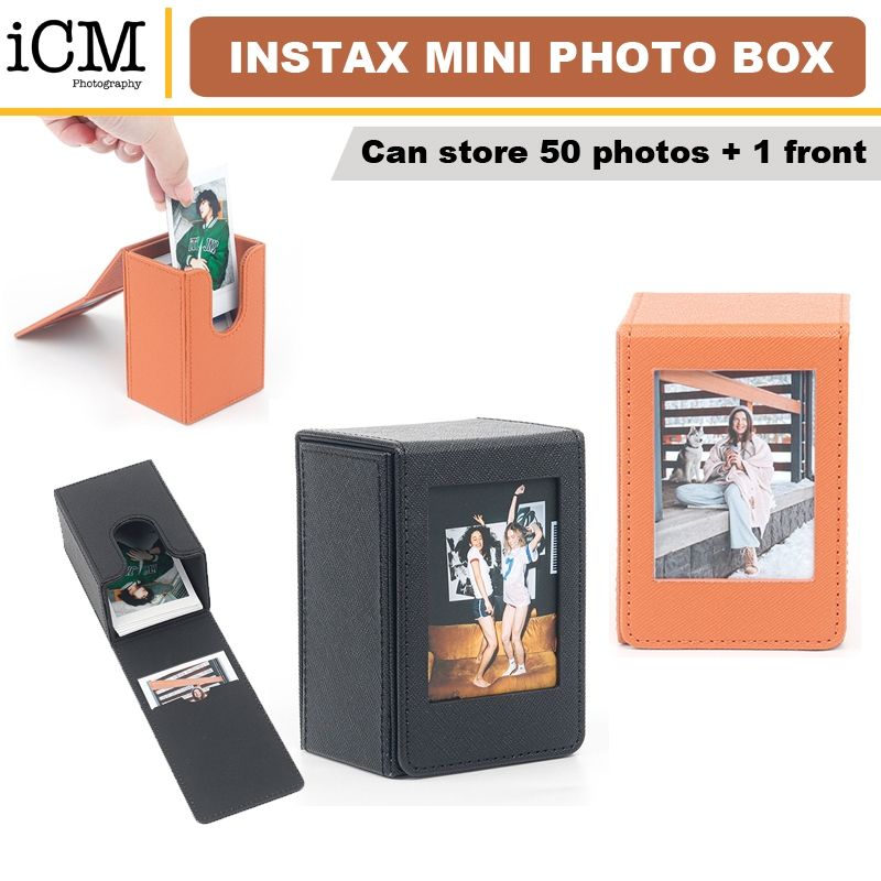 Instax Mini Photo Box Organizer Storage (For Fujifilm Instax Mini Film ...