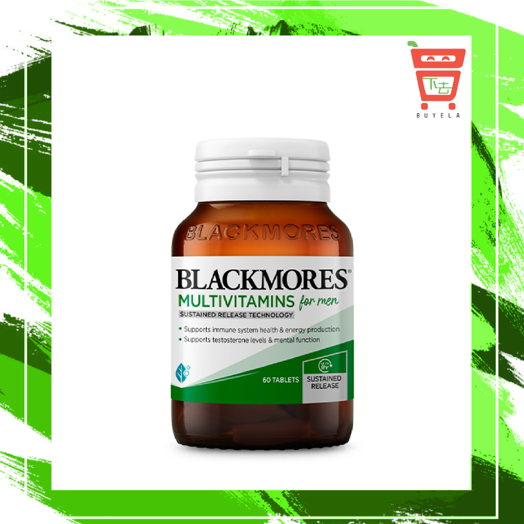 [NEW] Blackmores Multivitamins for Men 60 Tablets (Vitamins & Minerals for Men) | Shopee Singapore
