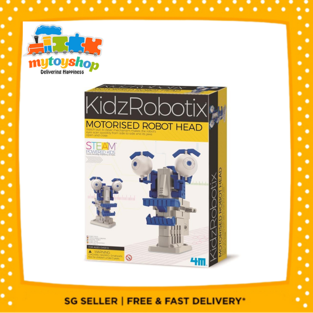 KidzRobotix Motorised Robot Head Kit | Shopee Singapore
