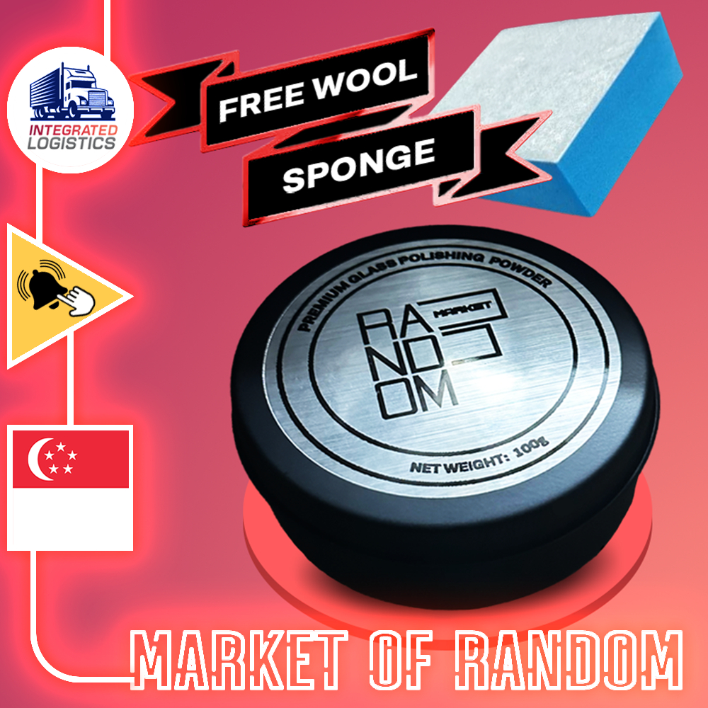 🇸🇬 MOR BRAND 🇸🇬 Premium Glass Polishing Powder Soft99 Glass Refresh ...