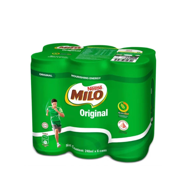 Milo UHT 50-Percent Less Sugar Chocolate Malted Milk/UHT 50% Less Sugar ...