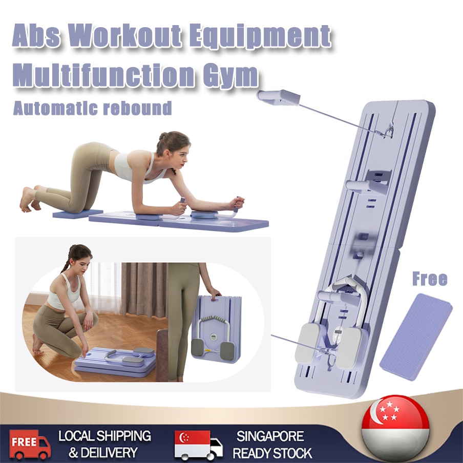 【READY STOCK】2025 NEW Fitness Board Abs Roller Workout Equipment ...
