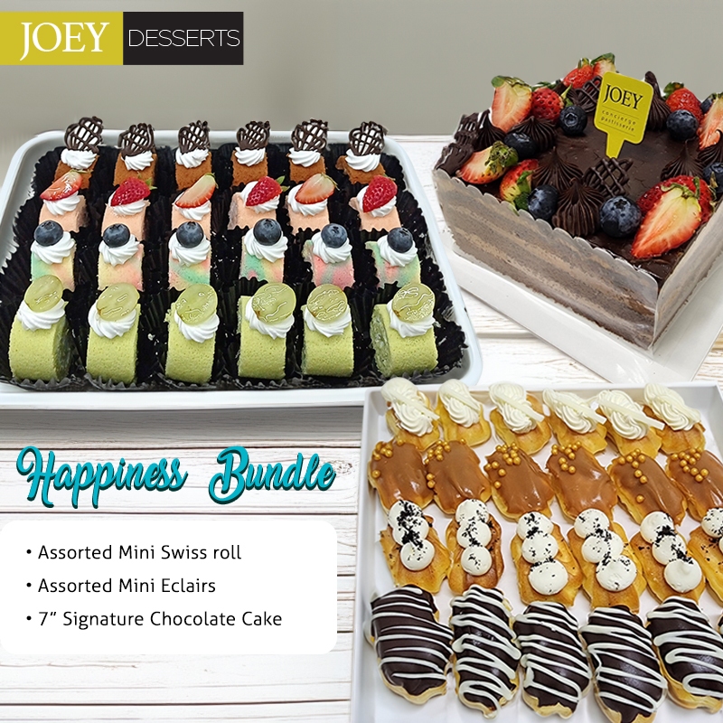 JOEY CAKES | Happiness Pastry Bundle | Home & Office Party | Shopee ...
