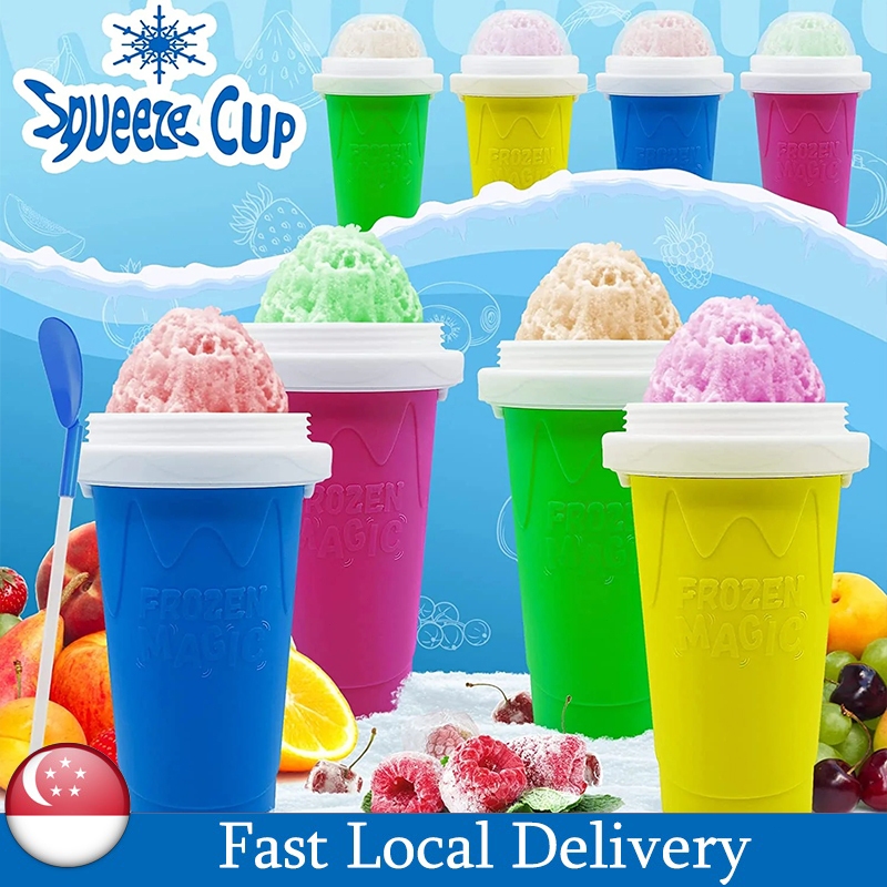 ️‍🔥Slushie Maker Cup Magic Slushie Maker Silicon Cup Quick Smoothies ...