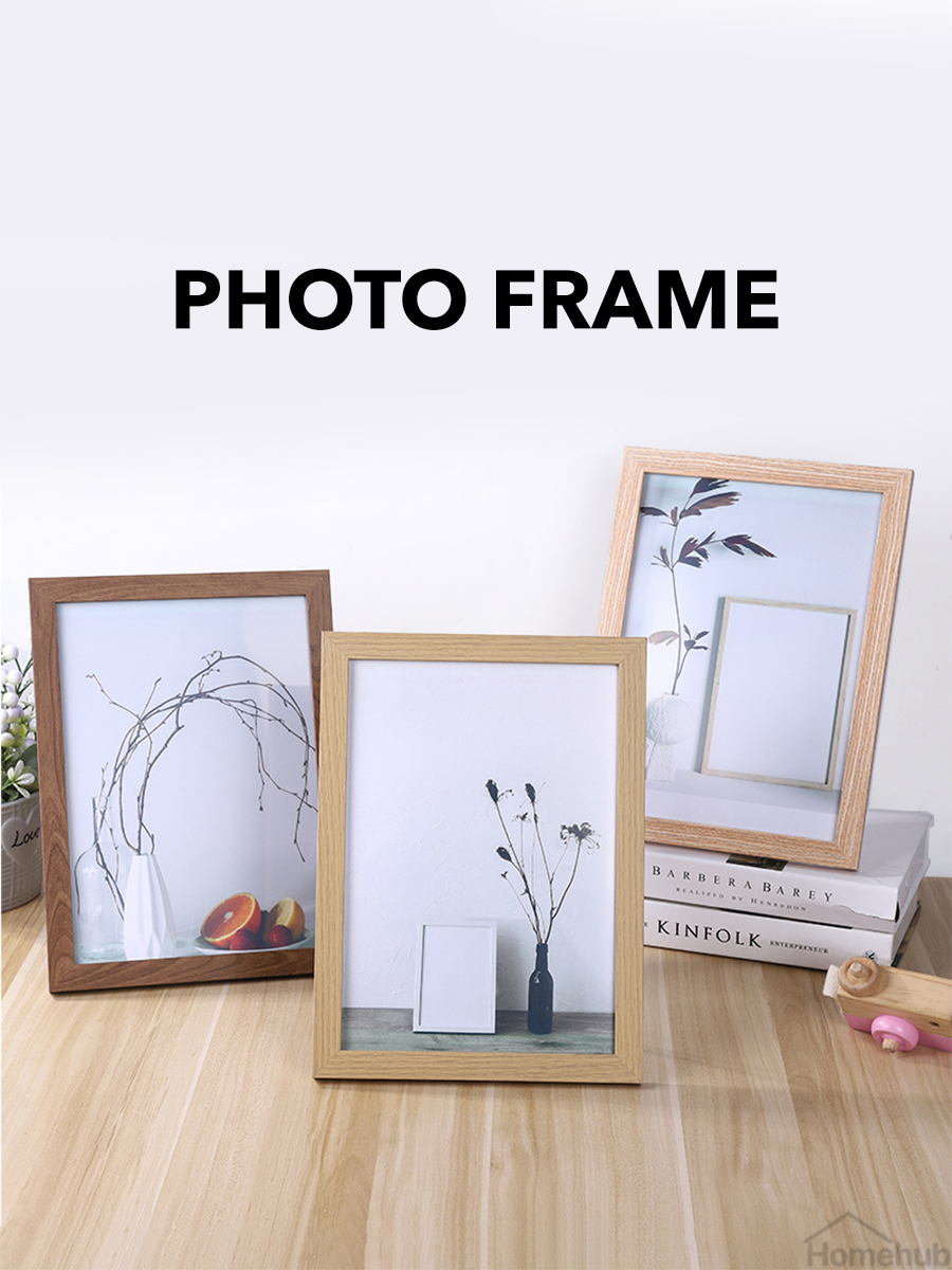 Homehub Wooden Photo Frame for 4R 5R 6R 8R A3 A4 Wall Picture Poster ...
