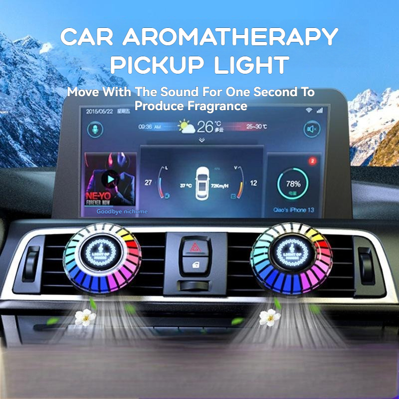🔥Smart Car Freshener RGB Music Lights🌐APP Control | 60-Day Scent LTA ...