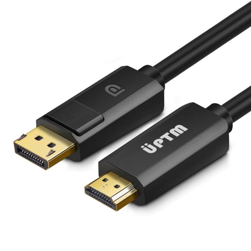 UPTM DisplayPort DP to HDMI 4k Cable (2m / 3m / 5m) | Shopee Singapore